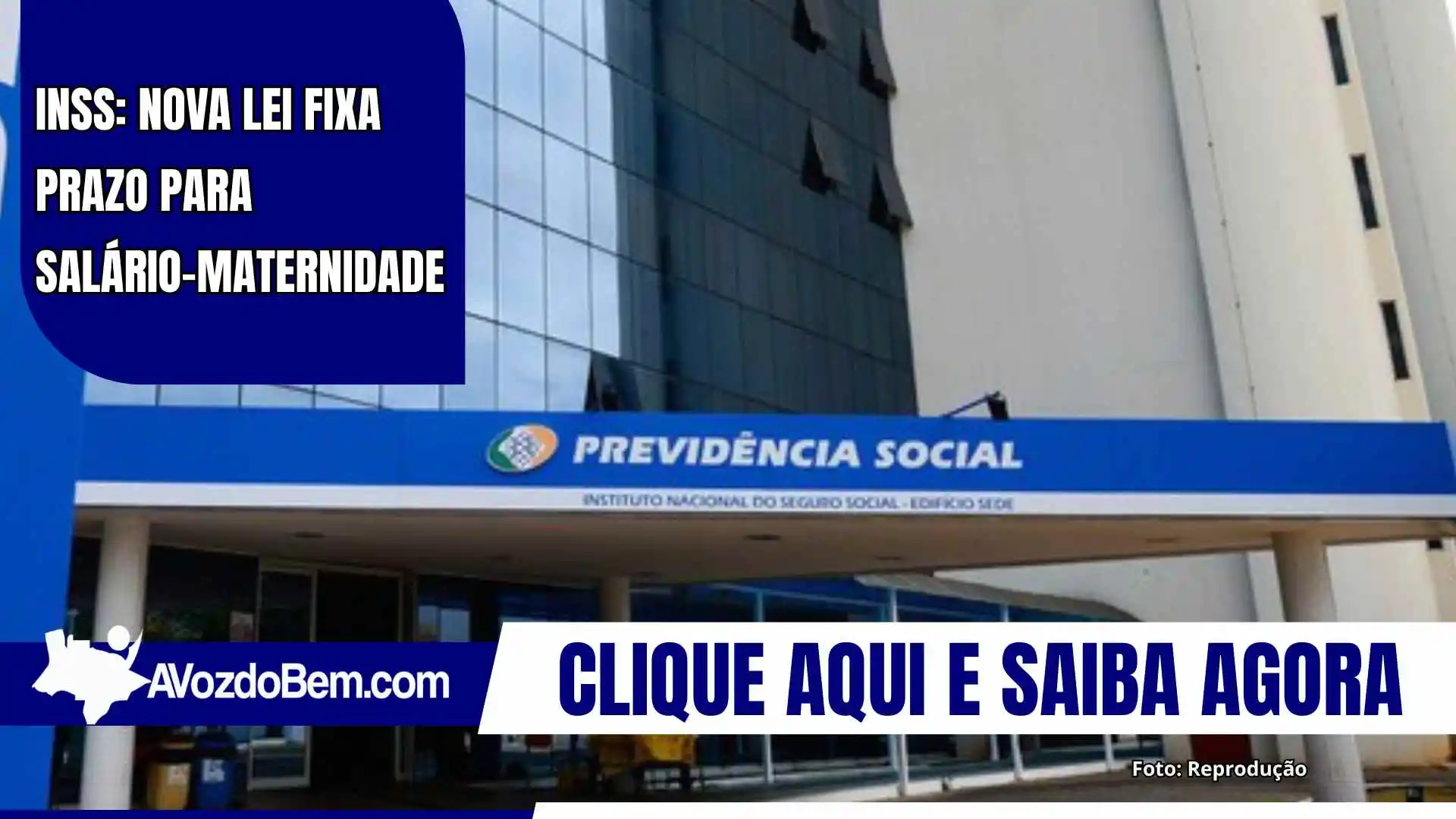 INSS: nova lei fixa prazo para salário-maternidade