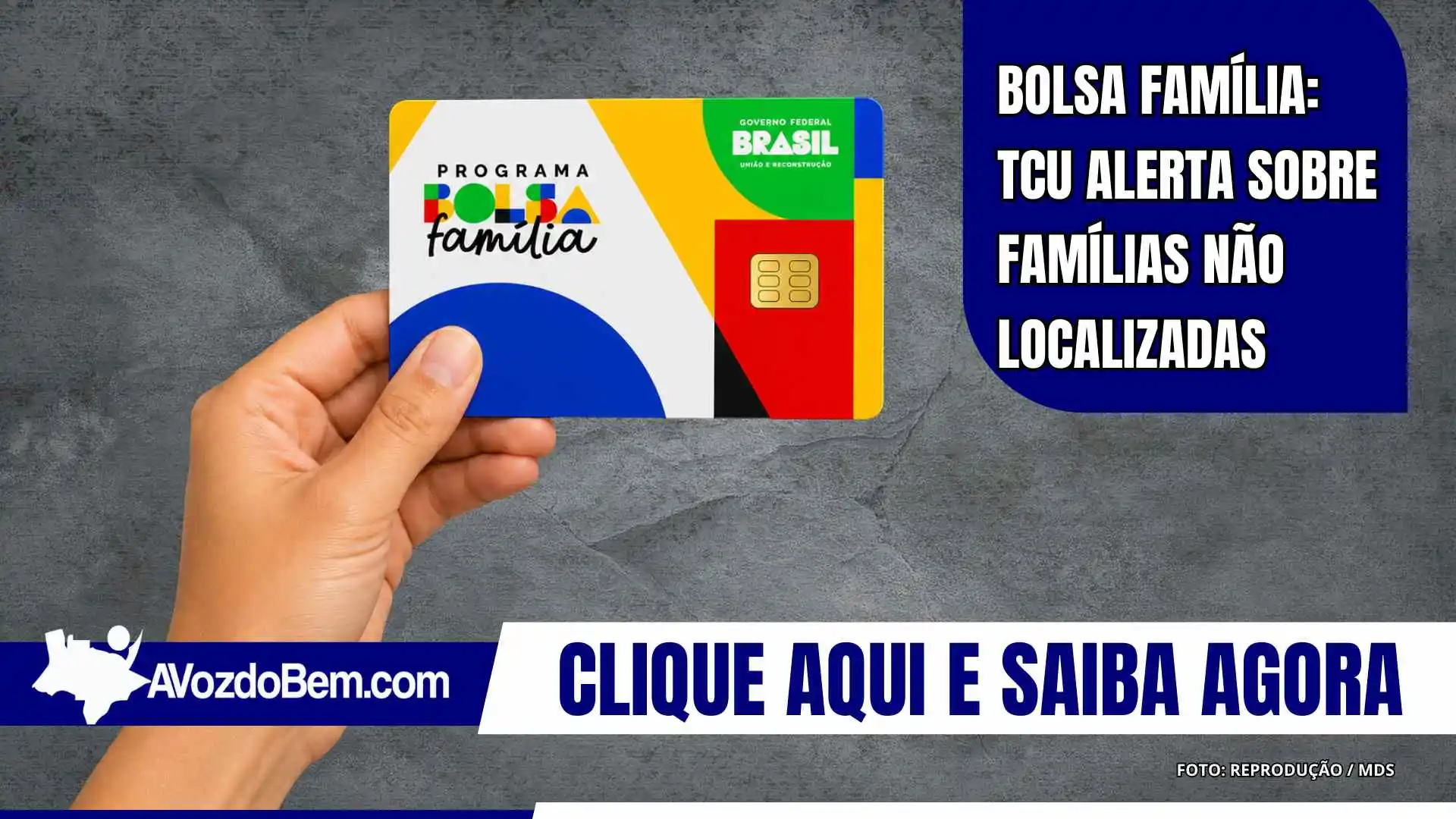 Bolsa Família: TCU alerta sobre famílias não localizadas