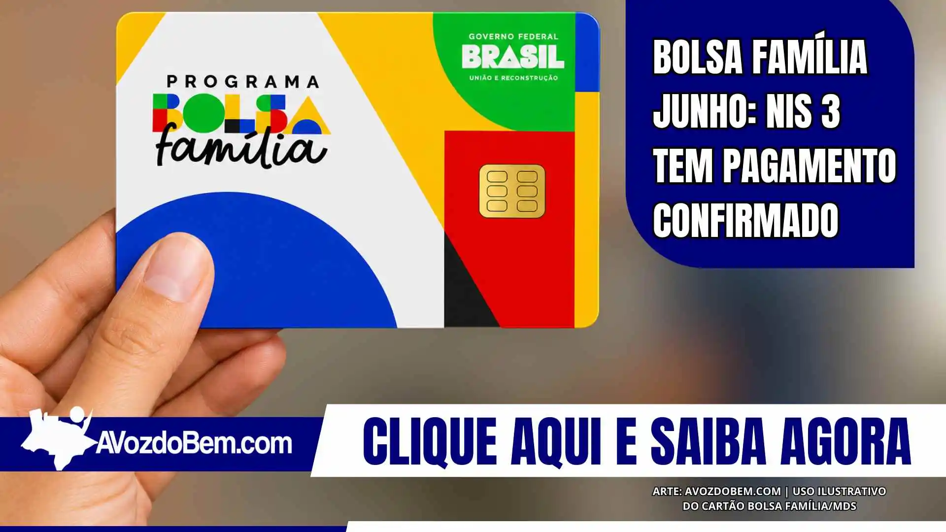 Bolsa Família junho: NIS 3 tem pagamento confirmado